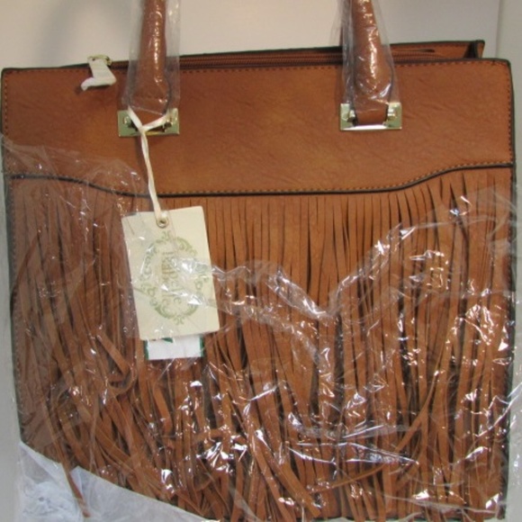 Isabelle | Bags | Isabelle Brown Pebble Vegan Leather Satchel | Poshmark